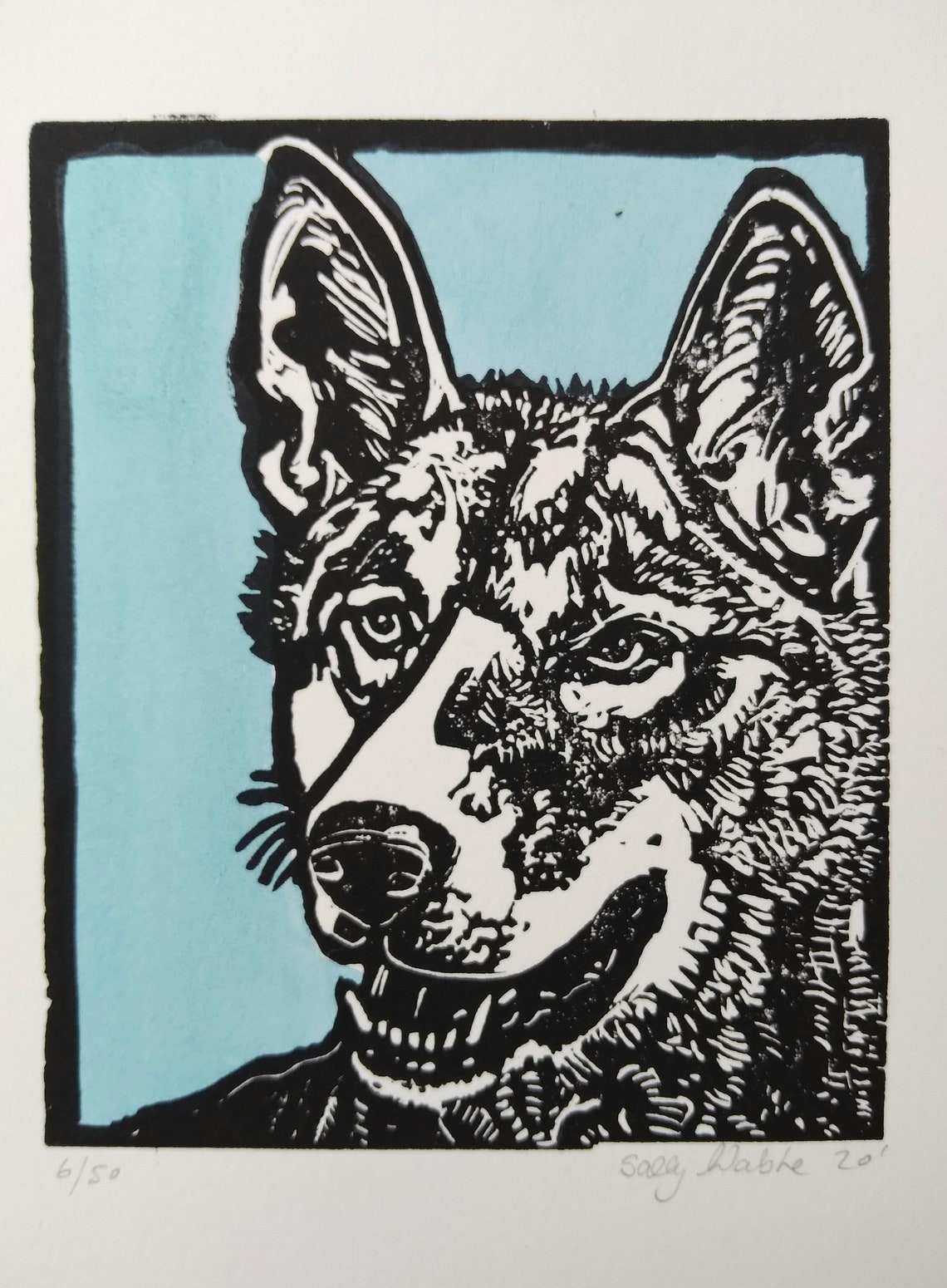 Dingo, Dog, Native Animal, Australian Animal, Wall Art, Original Art ...