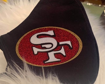 San Francisco 49ers Face Mask | Etsy
