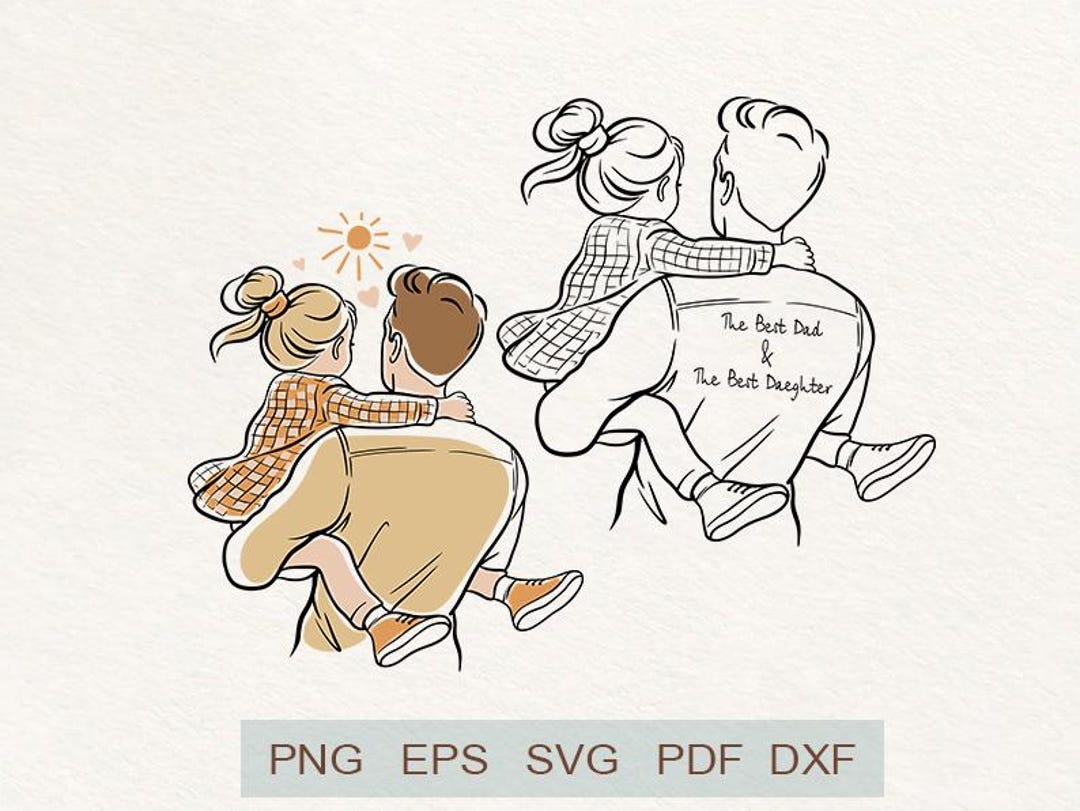 Father Daughter SVG, Dad Svg, Father Daughter Quotes, Dad Life Svg ...