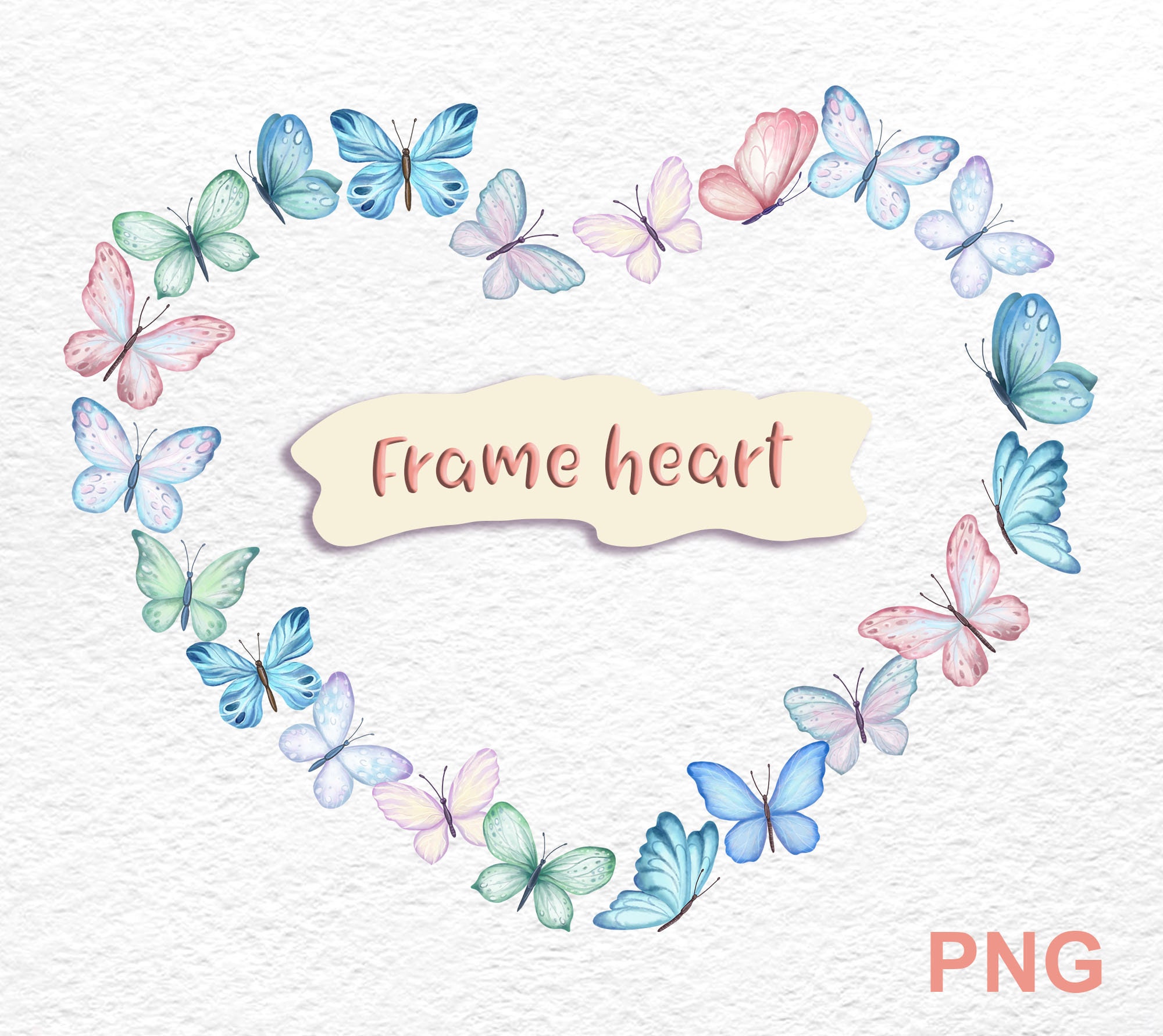 Watercolor Butterfly Clipart Watercolor Butterfly Individual - Etsy