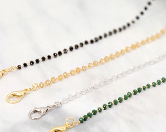 Beaded Mask Strap - Etsy