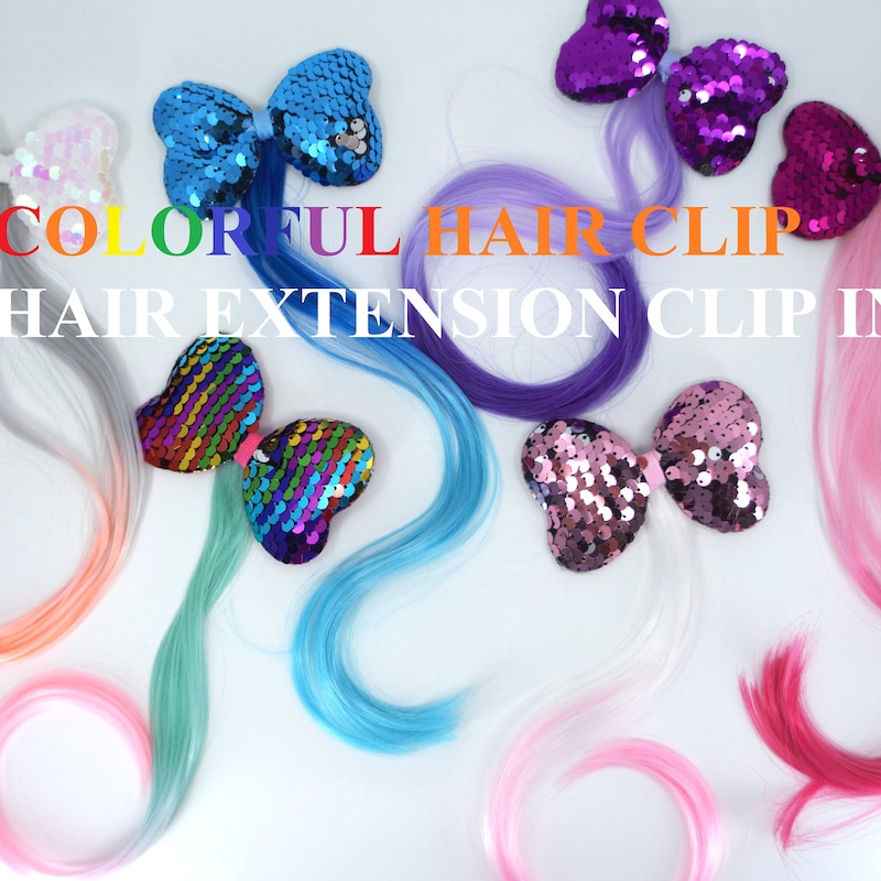 Mermaid Hair Extensions - Etsy