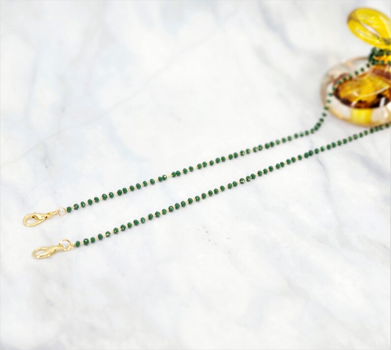 Beaded Mask Chain Face Mask Lanyard With Clip Mask Necklace - Etsy