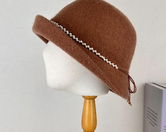 Wool Bucket Bell Hat - Etsy