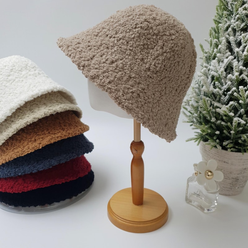 Fluffy Bucket Hat - Etsy