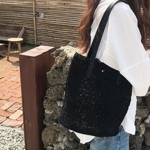Women's Summer Lace Bag, Light Weight Beach Bag, Lace Large Tote - Etsy