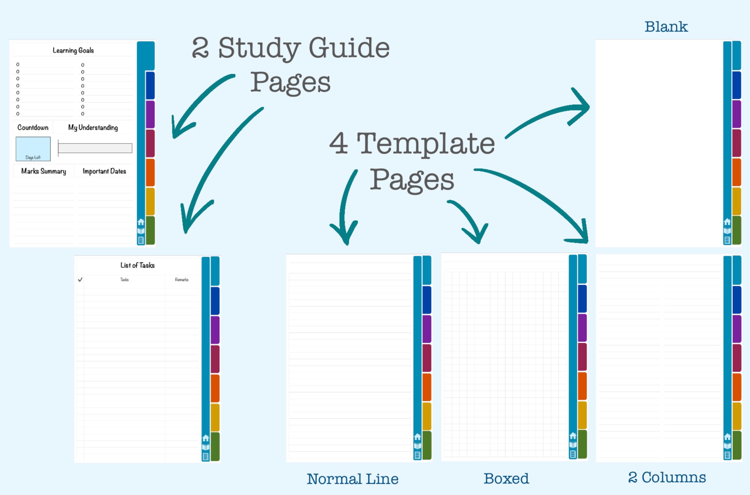 Digital Notebook: Guidelines to Study Smartly goodnotes/ - Etsy UK