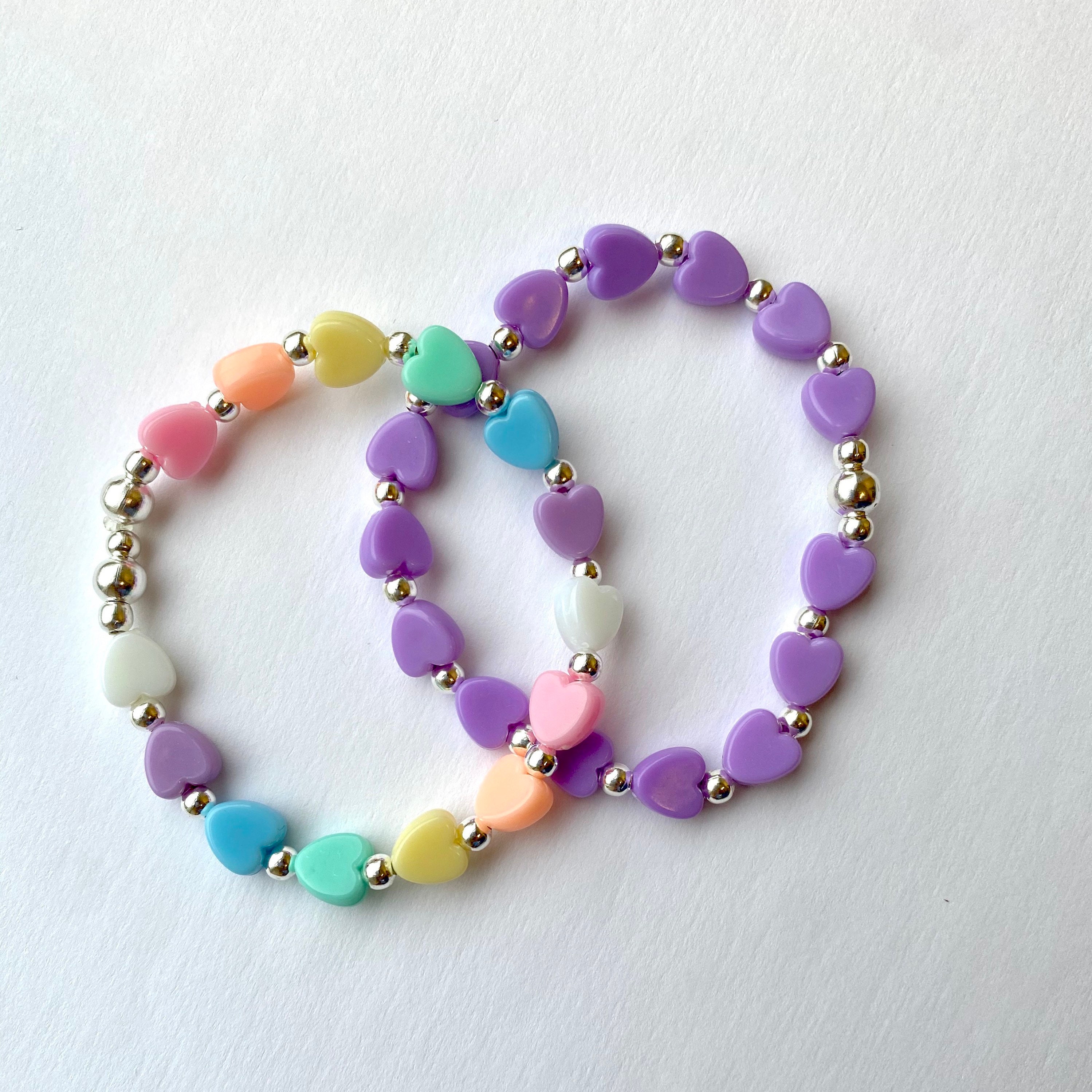 Candy Heart Bracelet - Etsy
