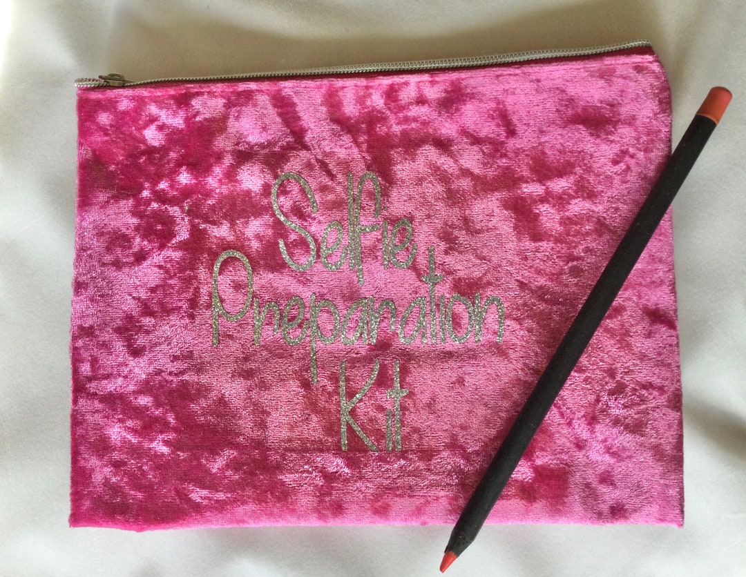 Pink "selfie Preparation Kit" Bag by Queen Honey Bee Creations - Etsy