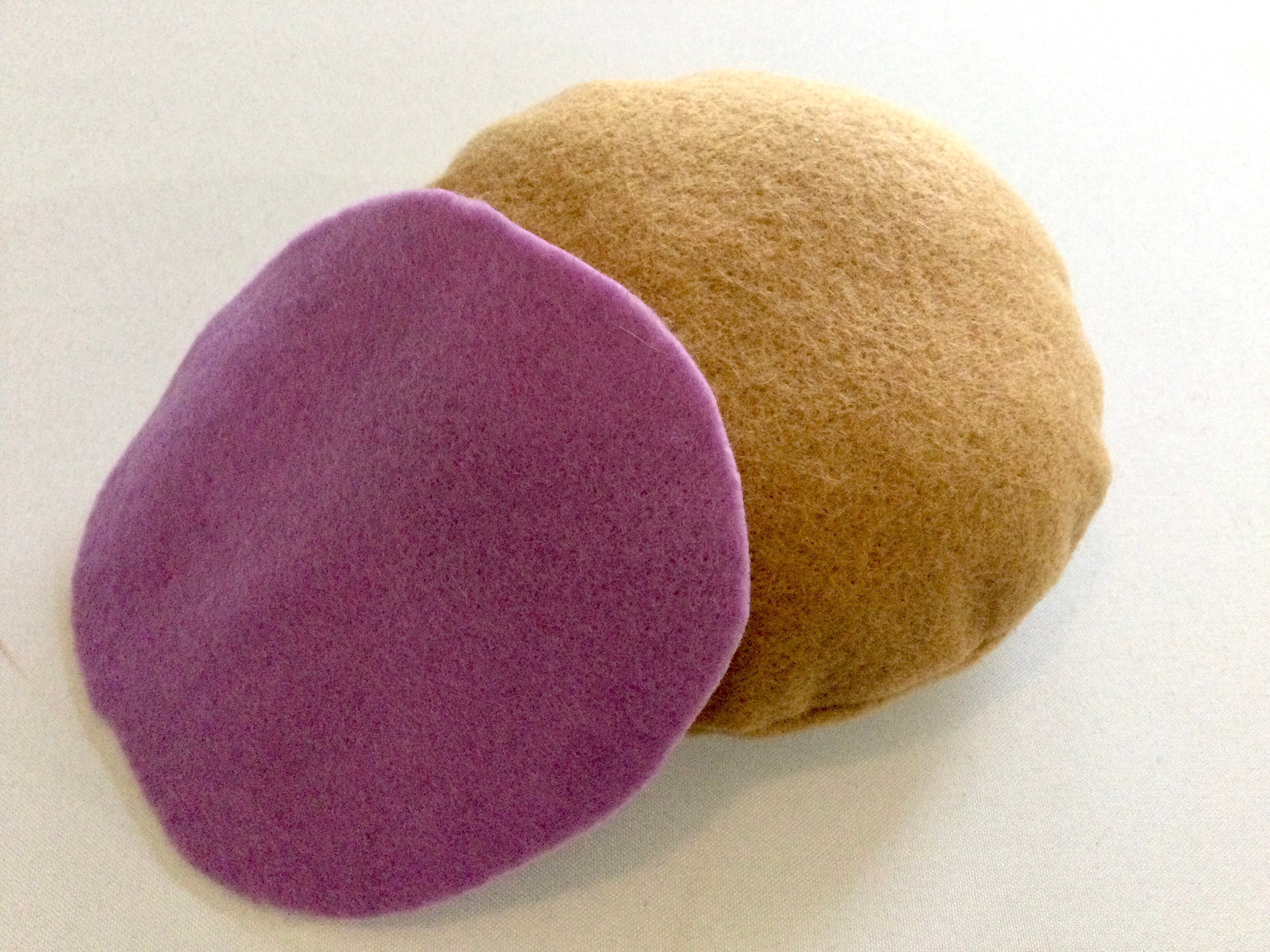 Felt Frosted & Filled Grape Jelly Donut Toy by Rare Treasures - Etsy
