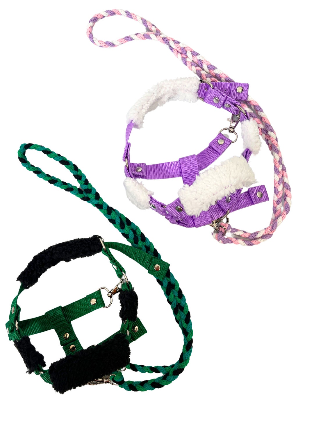 Fur Halter for Hobby Horse, Lead Hobbyhorse, Fur Halter With Lead ...