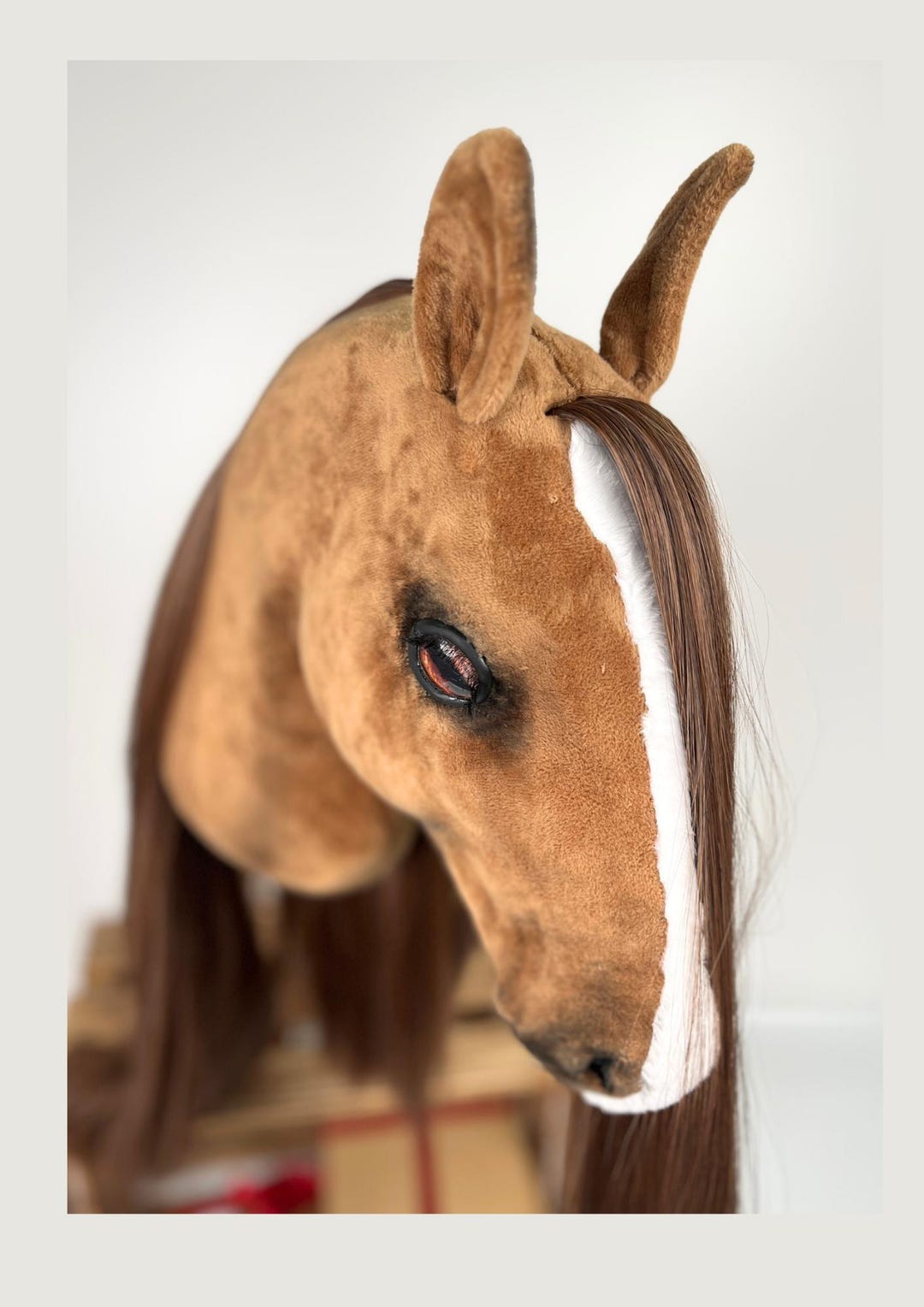 A3 Size Dressage Realistic Hobby Horse, Haflinger Realistic Hobby Horse ...