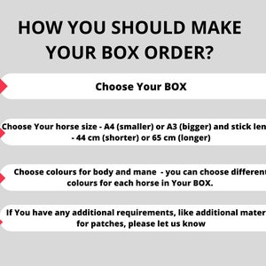 Hobby Horse Box, DIY Hobby Horse Kit, Make Your Own Hobby Horse, Horse ...