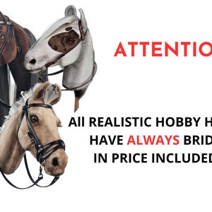 Realistic Hobby Horse, Ginger Realistic Hobby Horse White Variety ...