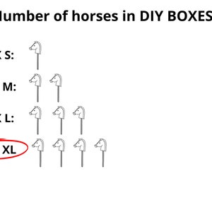 Hobby Horse Box, DIY Hobby Horse Kit, Make Your Own Hobby Horse, Horse ...