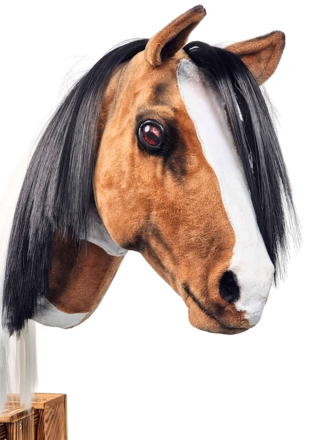 Realistic Hobby Horse, Brown Realistic Hobby Horse, Hobby Horse ...