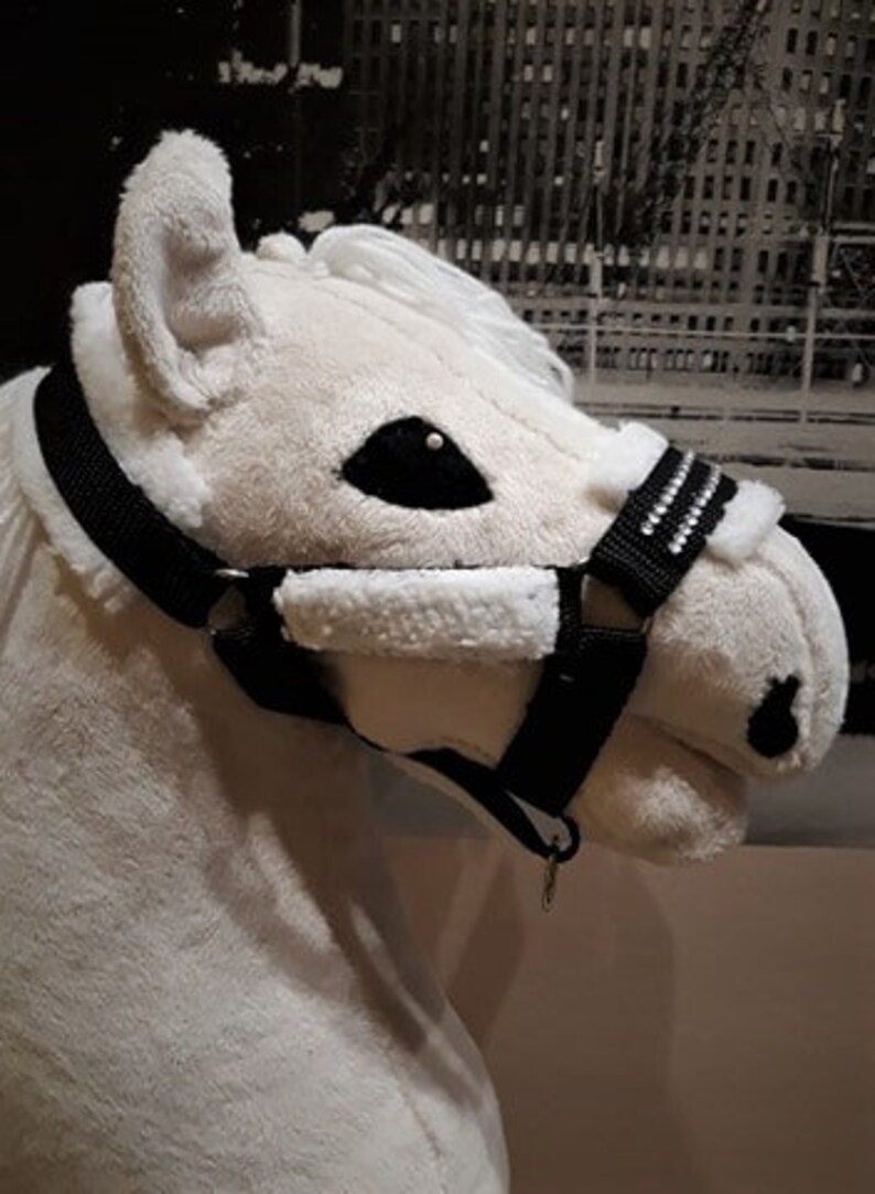 Fur Halter With Crystals for Hobby Horse Various Colors | Etsy