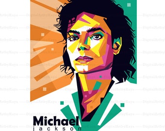 Michael Jackson Svg | Etsy