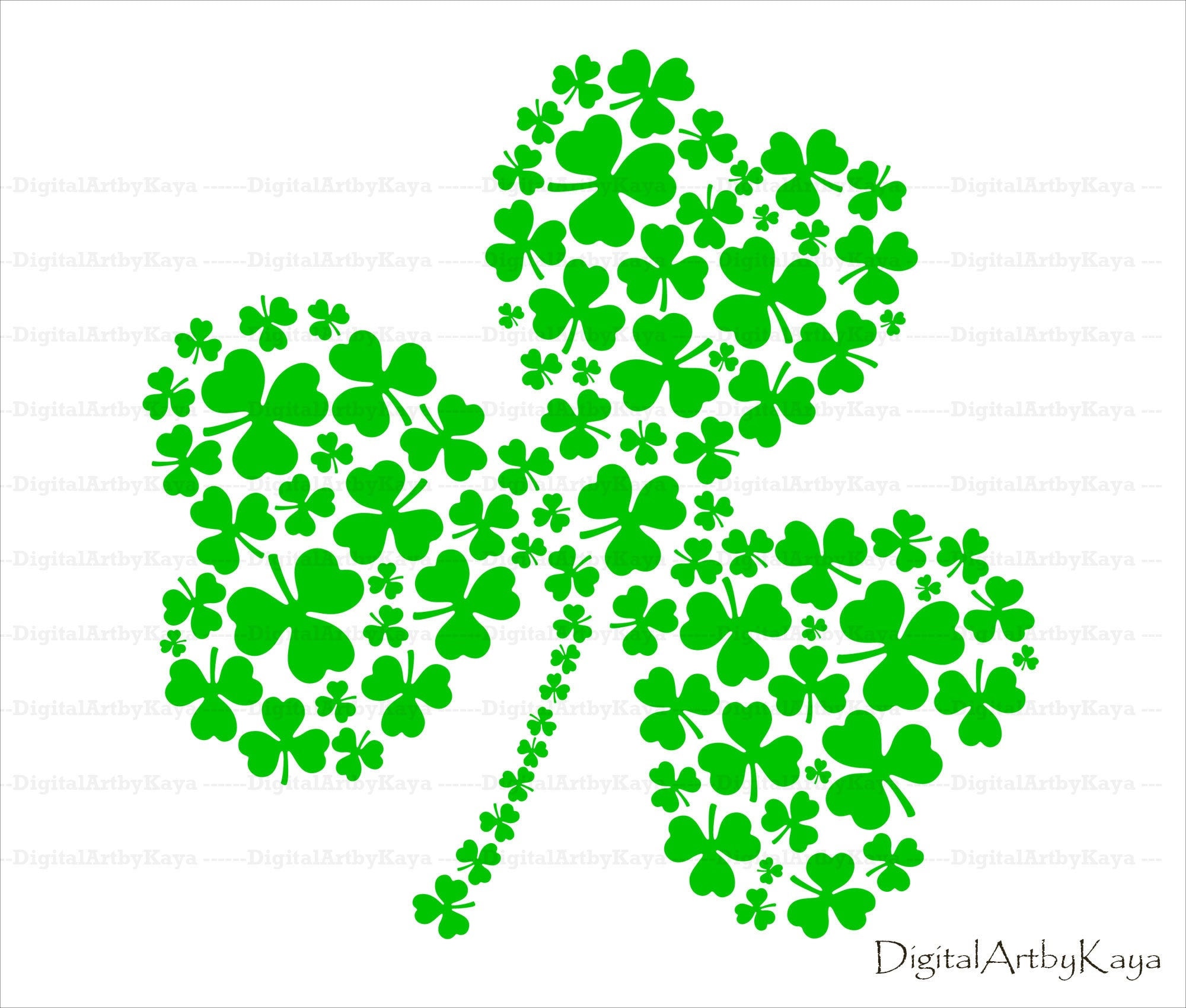 Shamrock Svg Saint Patricks Day Svg Cricut Cut File Etsy