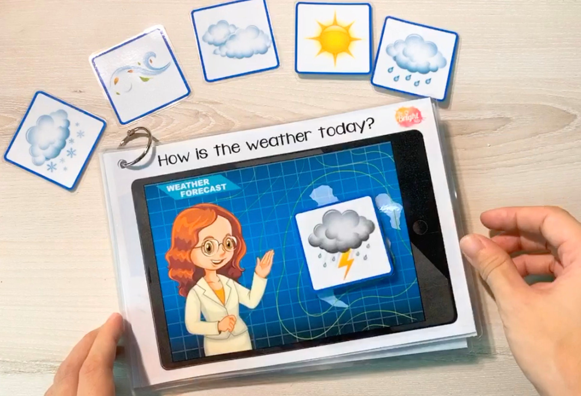 Weather Recognition A5 Printable Busy Booklet | Weather Matching ...