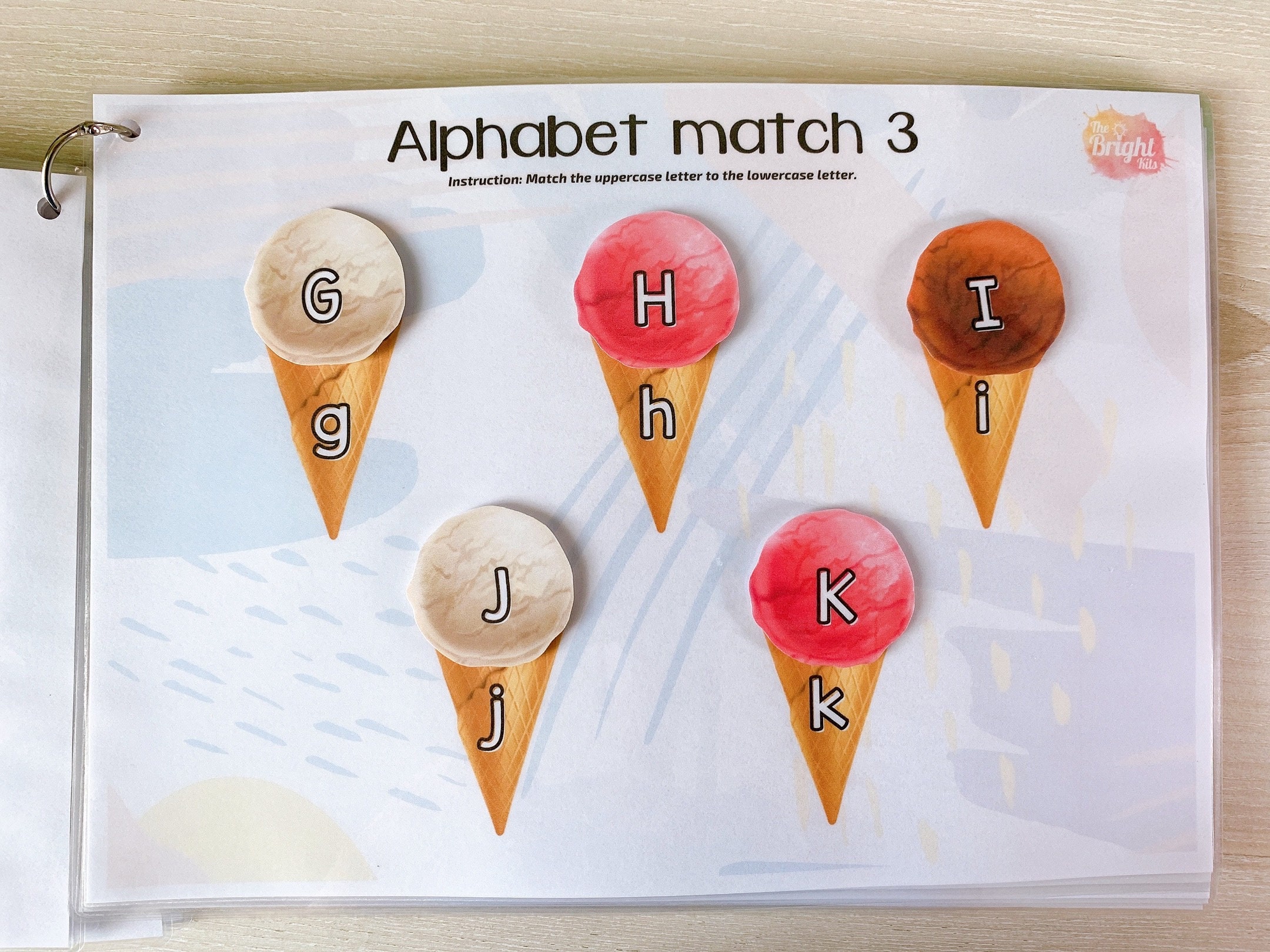 Alphabet Recognition A4 Printable Busy Booklet Letter Matching ...