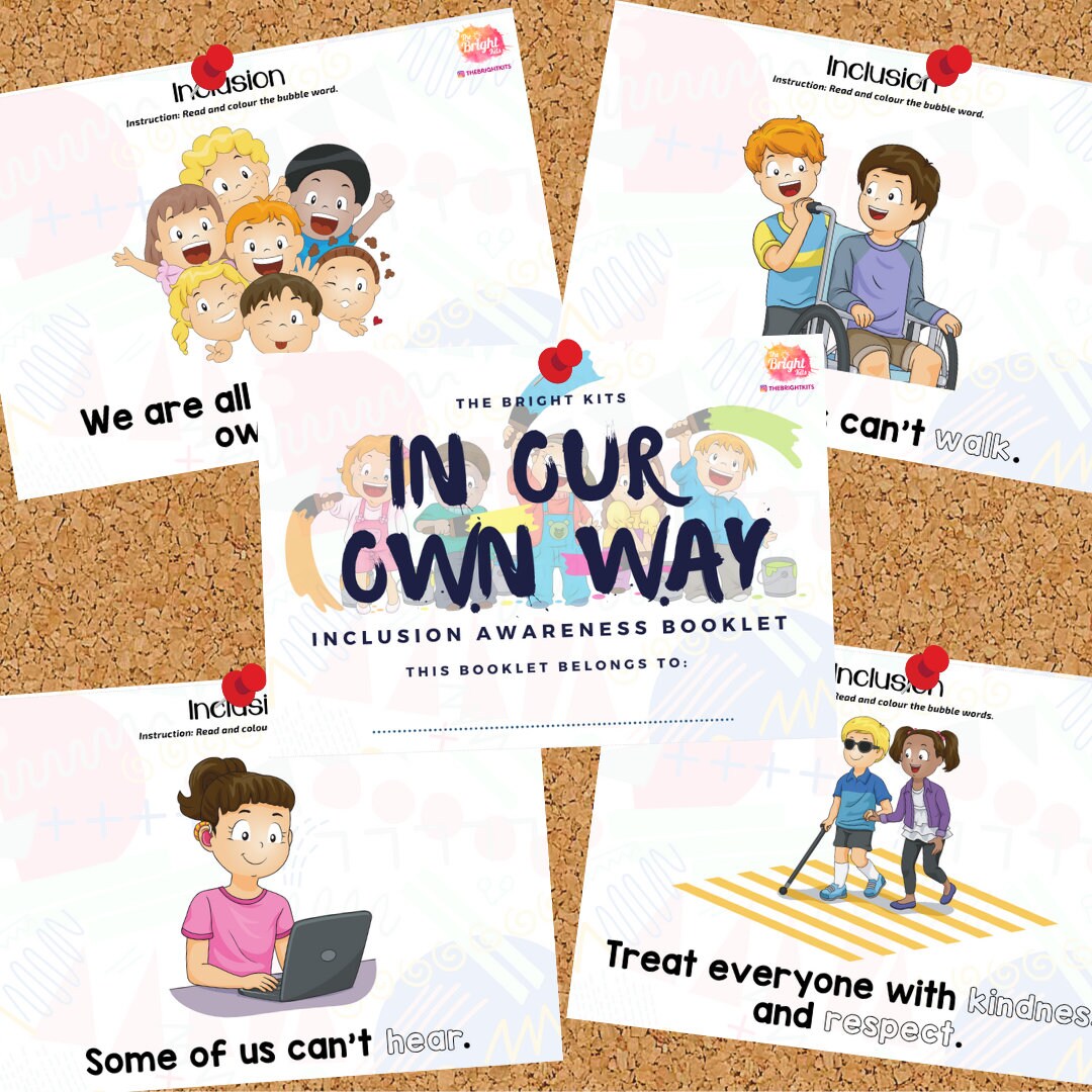 In Our Own Way A5 Printable Booklet | Disability Awareness | Acceptance ...