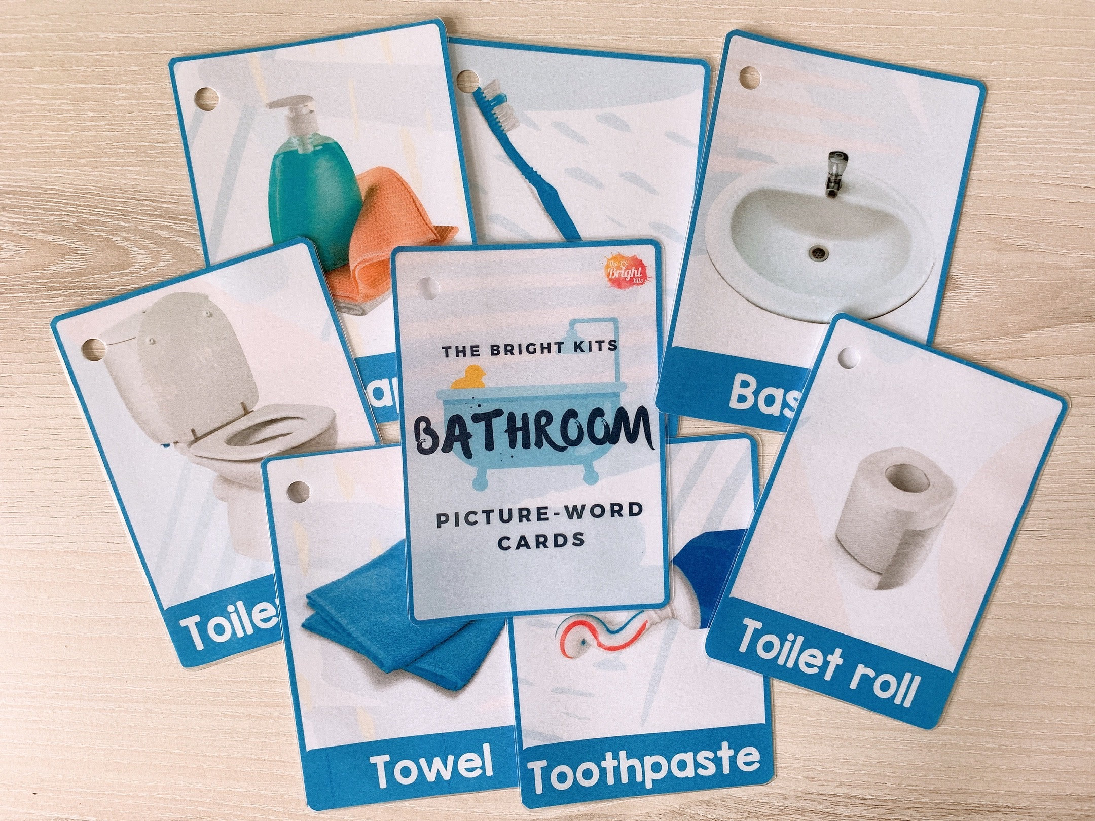 Household Items Printable Picture-word Cards Set (48 Cards) | Household ...