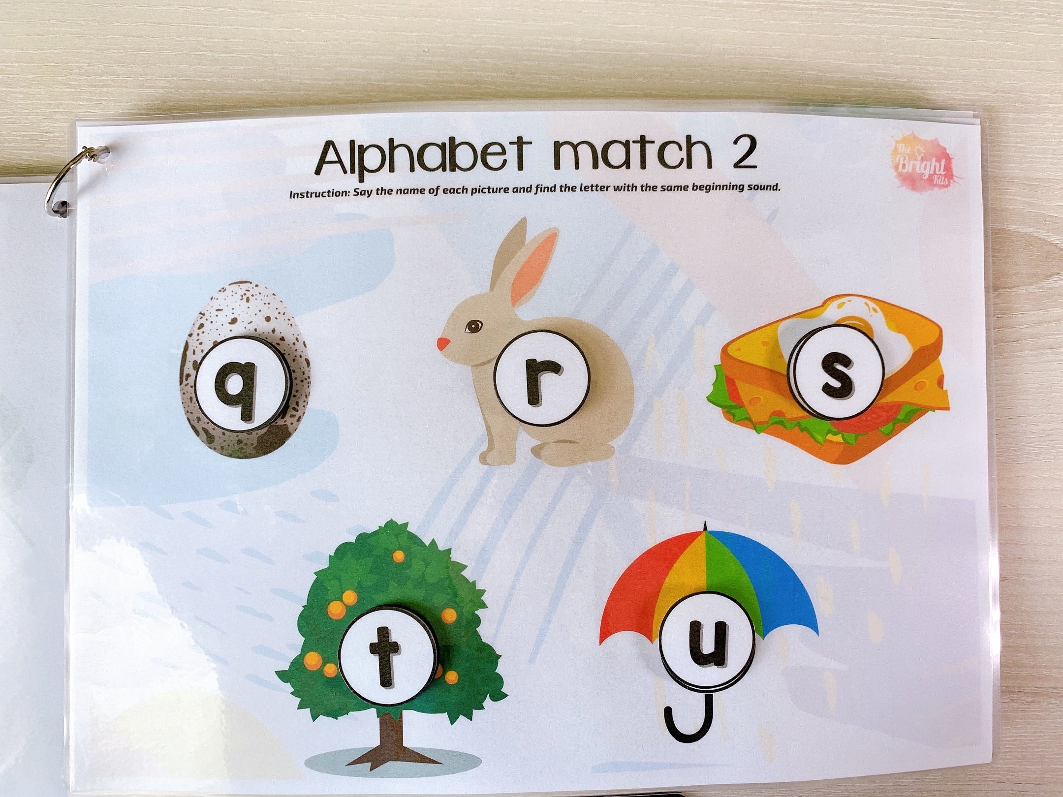Alphabet Recognition A4 Printable Busy Booklet Letter Matching ...