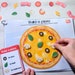 Pizza Count and Match A4 Printable Busy Booklet | Number Matching 1-10 ...