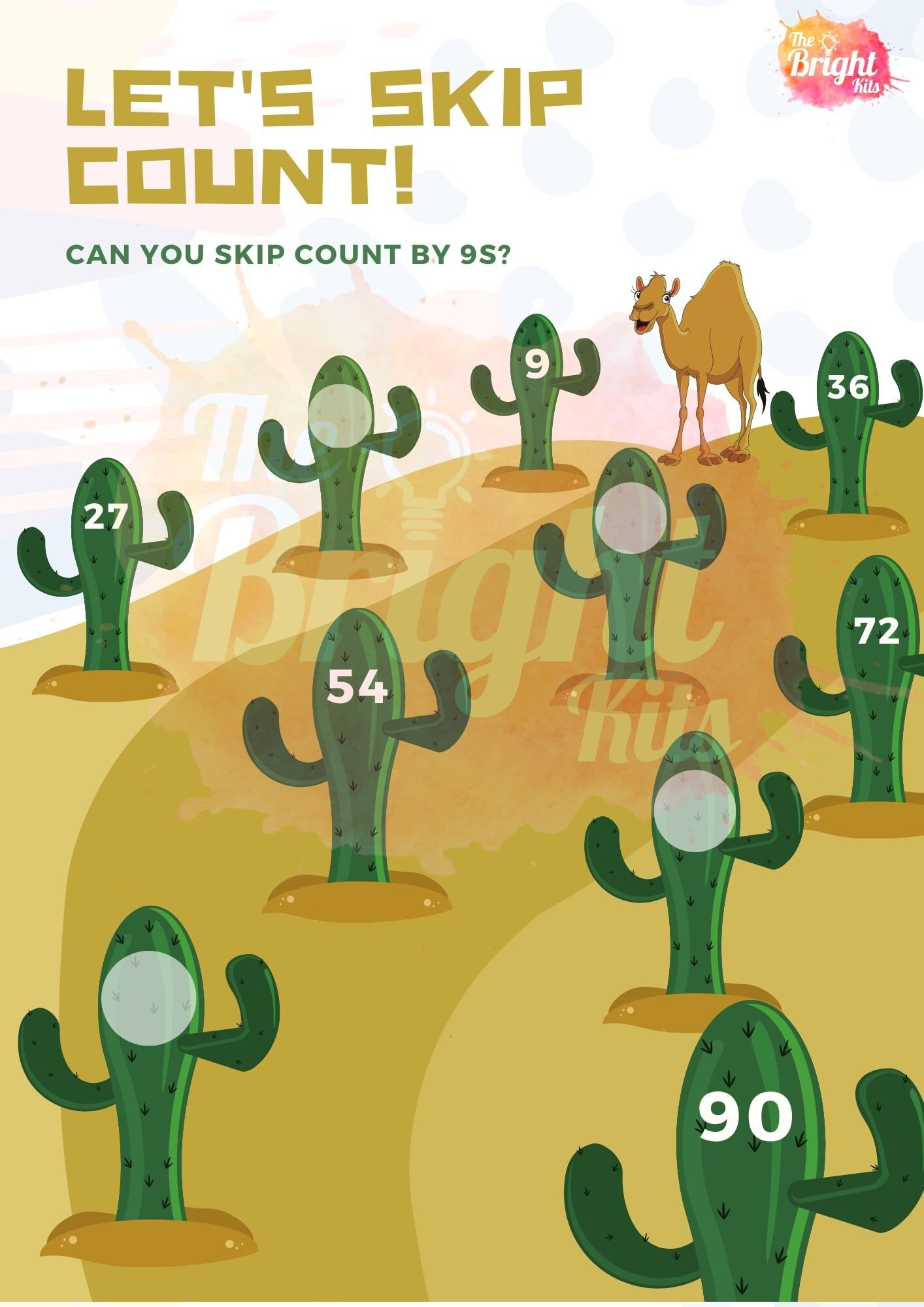 Skip Counting A4 Printable Worksheets Skip Counting Counting Forward ...