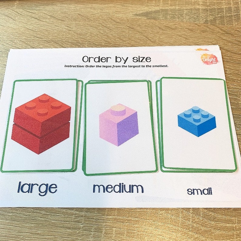 Size Comparison A5 Booklet | Ordering by Size | Large, Medium & Small ...