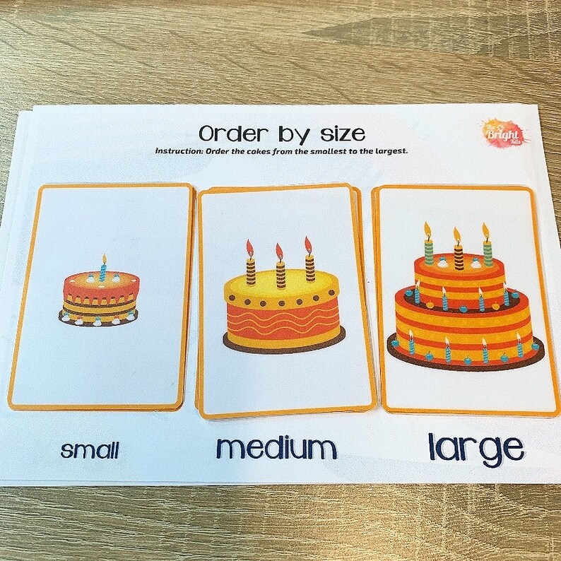 Size Comparison A5 Booklet | Ordering by Size | Large, Medium & Small ...