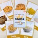 Food Groups Printable Picture-word Cards Set (48 Cards) | Food ...