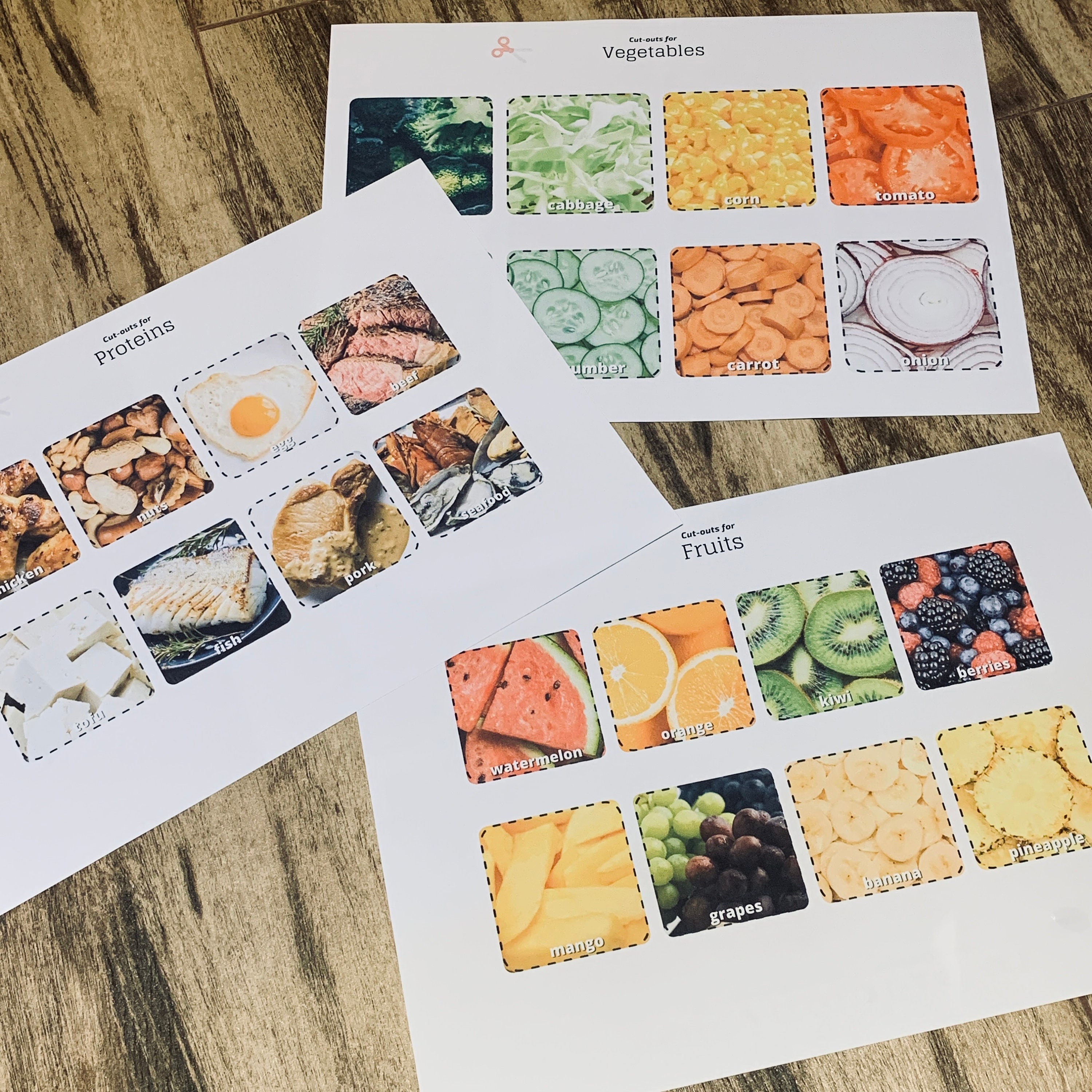 Food Groups Sorting Activity | Nutrition Education | Healthy Eating ...