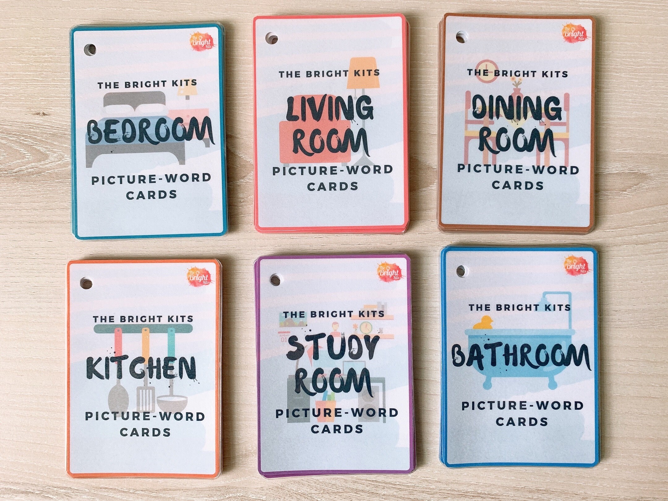 Household Items Printable Picture-word Cards Set (48 Cards) | Household ...