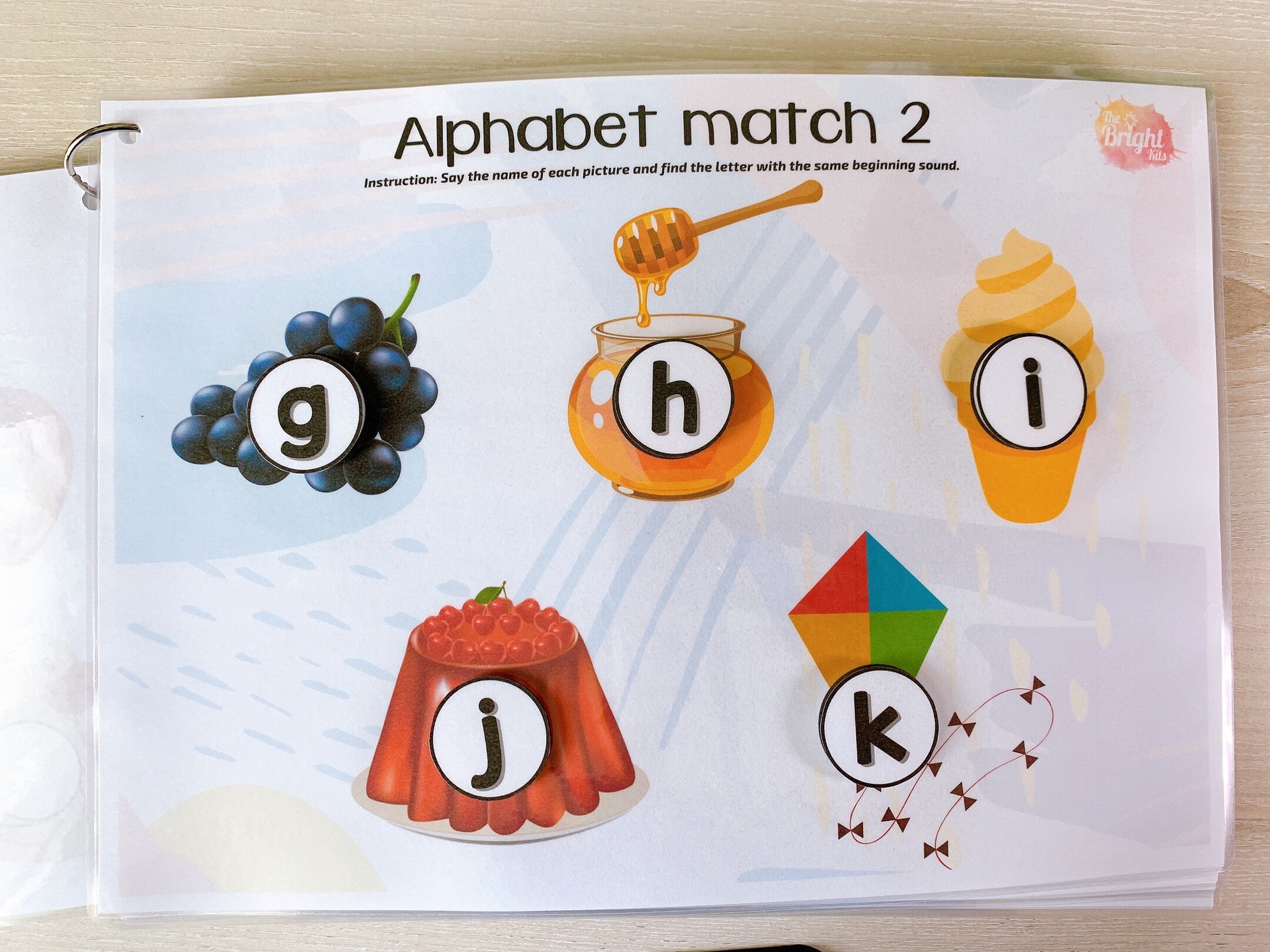 Alphabet Recognition A4 Printable Busy Booklet Letter Matching ...