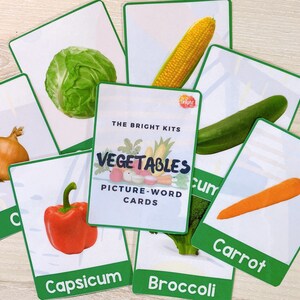 Food Groups Printable Picture-word Cards Set (48 Cards) | Food ...