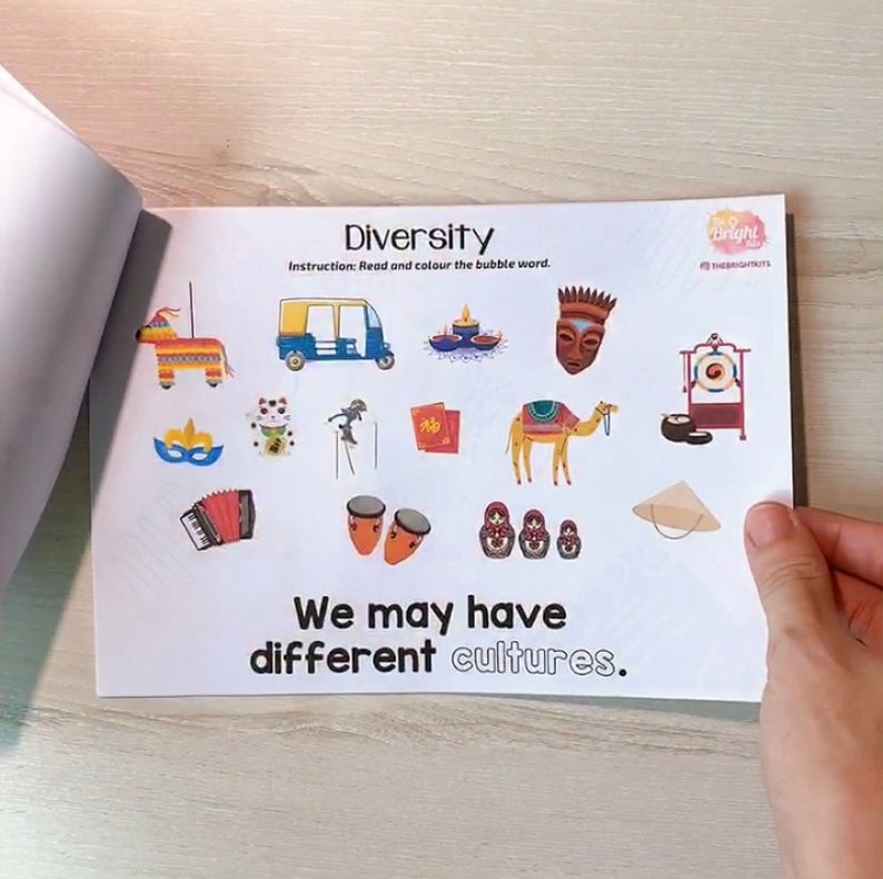 Different yet the Same A5 Printable Booklet | Diversity Awareness ...