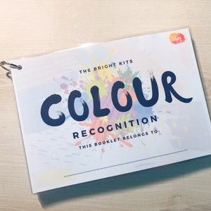 Colour Recognition A5 Printable Busy Booklet | Colour Matching ...
