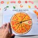 Pizza Count and Match A4 Printable Busy Booklet | Number Matching 1-10 ...