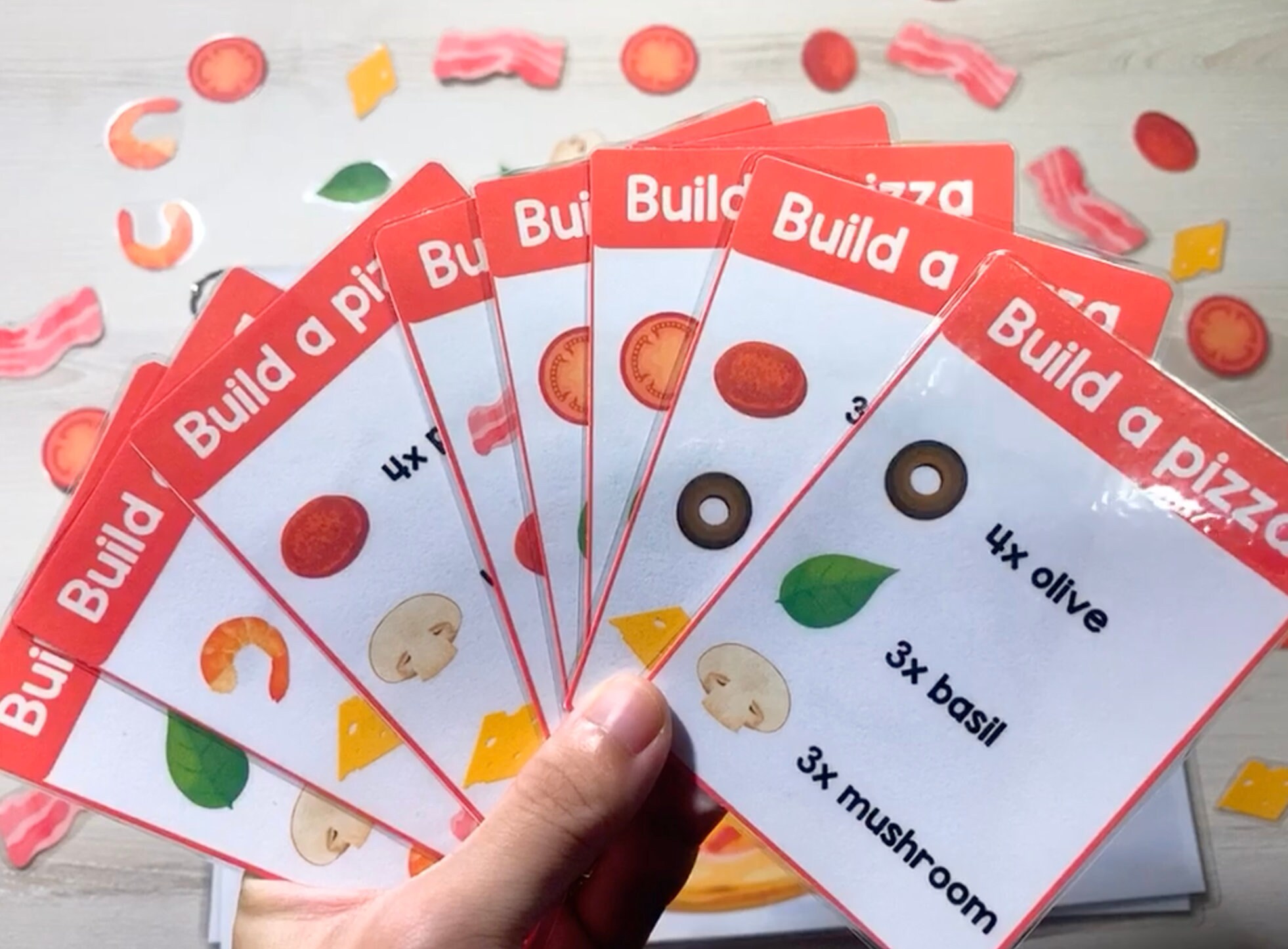 Pizza Count and Match A4 Printable Busy Booklet Number Matching 1-10 ...