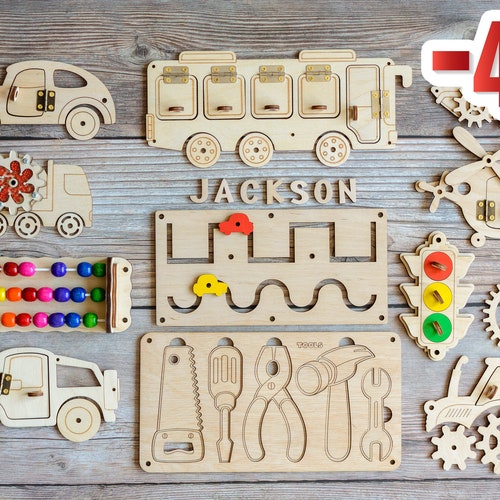 Busy Board Parts Diy Busy Board Elements Toddler Busy Board - Etsy