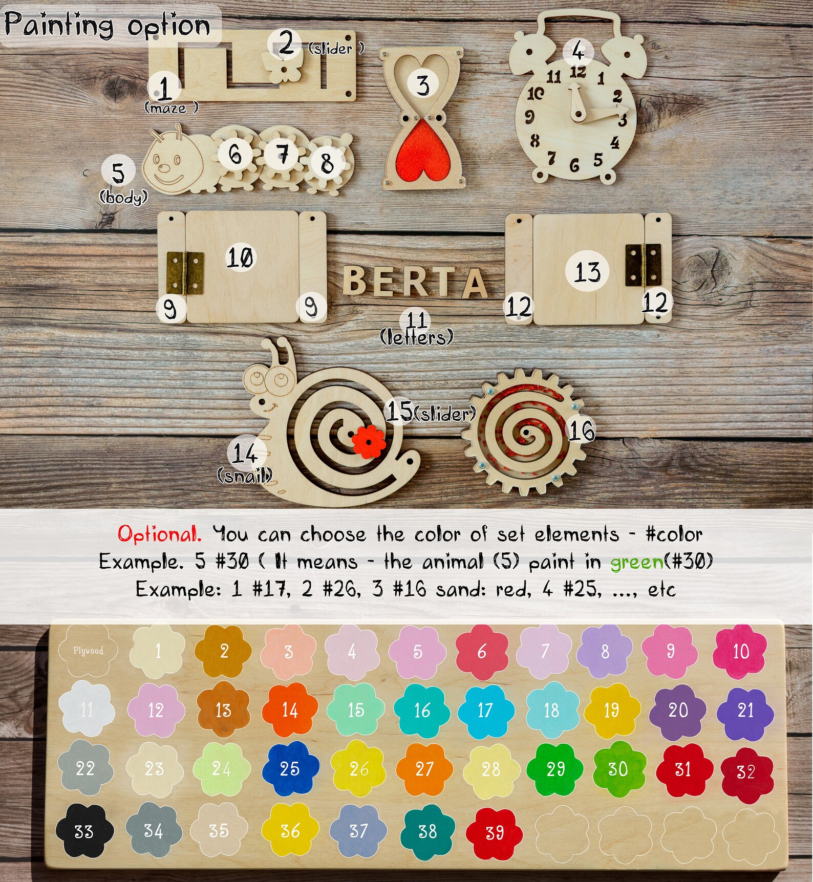 Busy board details set Busy board Busy board idea Gift for | Etsy