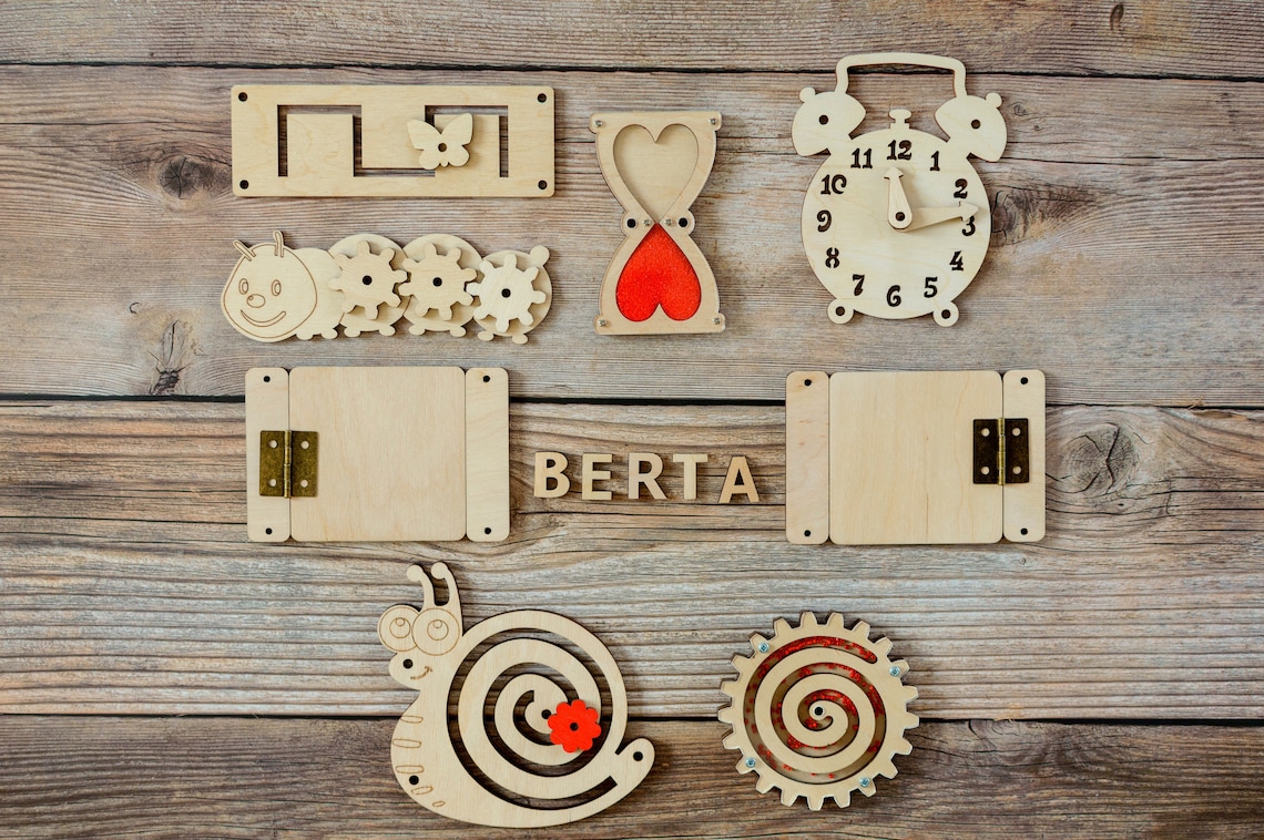 Busy board details set Busy board Busy board idea Gift for | Etsy