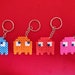 Pacman Ghost Key Chains - Etsy