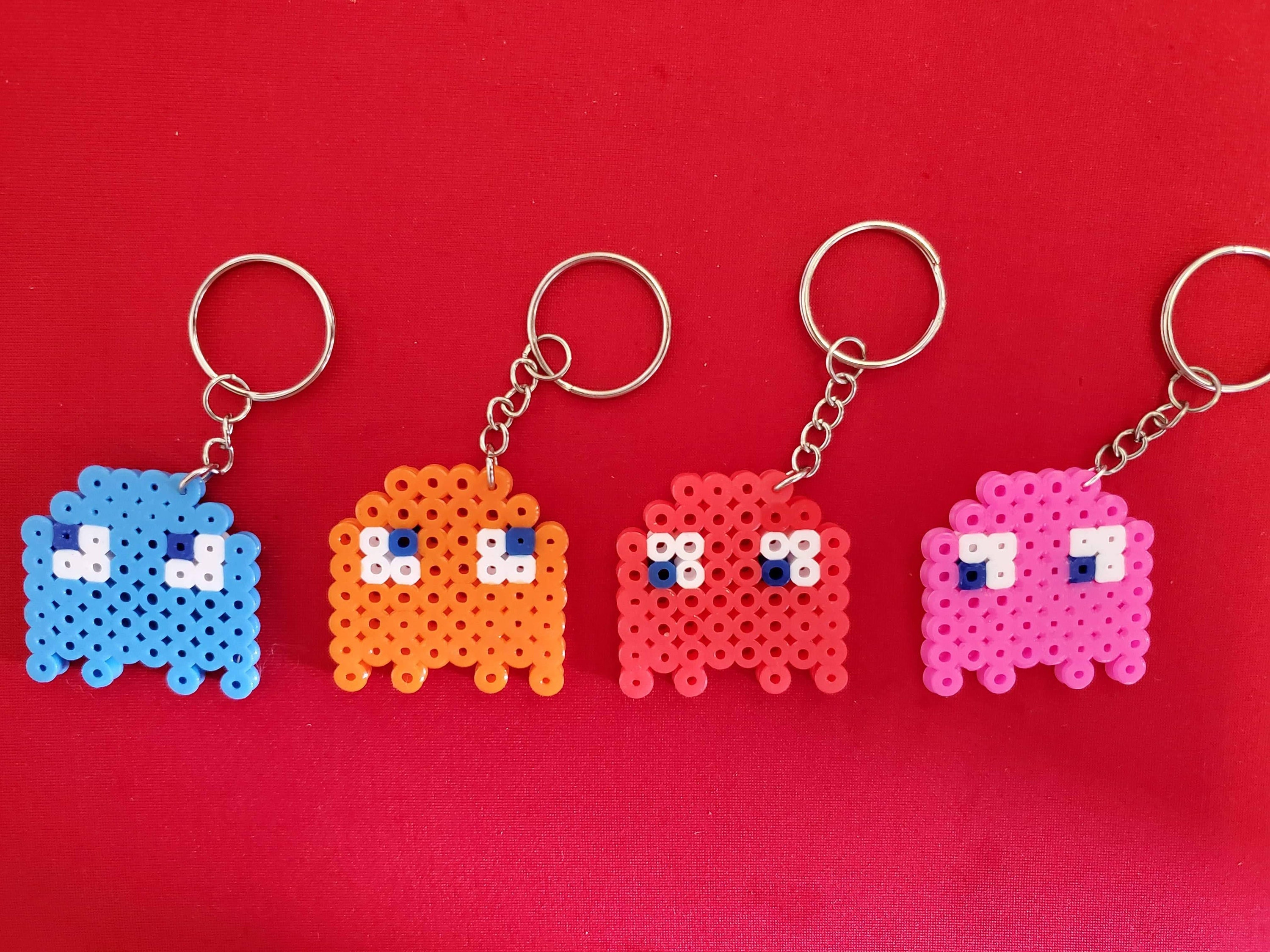 Pacman Ghost Key Chains - Etsy