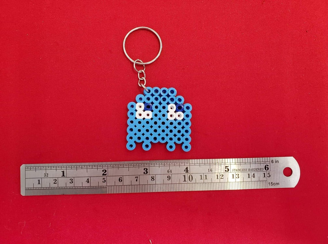Pacman Ghost Key Chains - Etsy