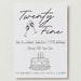 Twenty Fine Birthday Invite 25th Birthday Party Invitation Woman's ...