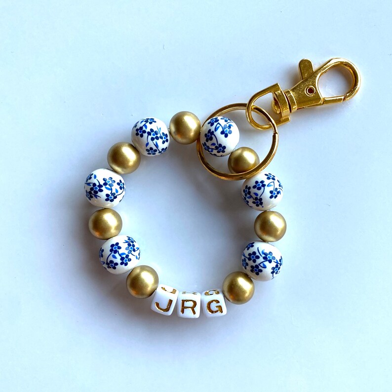 Chinoiserie Key Chain - Etsy