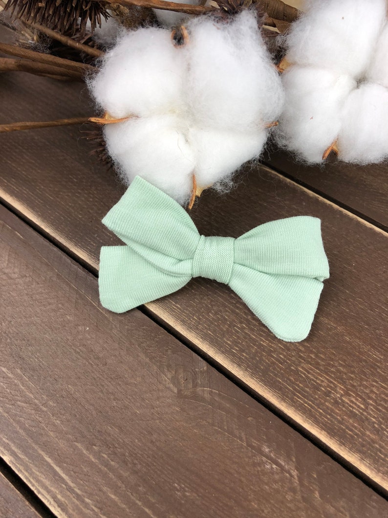 Organic Cotton Pixie Bow Hair Accessory - Etsy